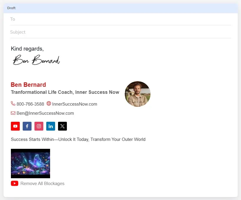 Email Signatures - Next Level Your Business Now